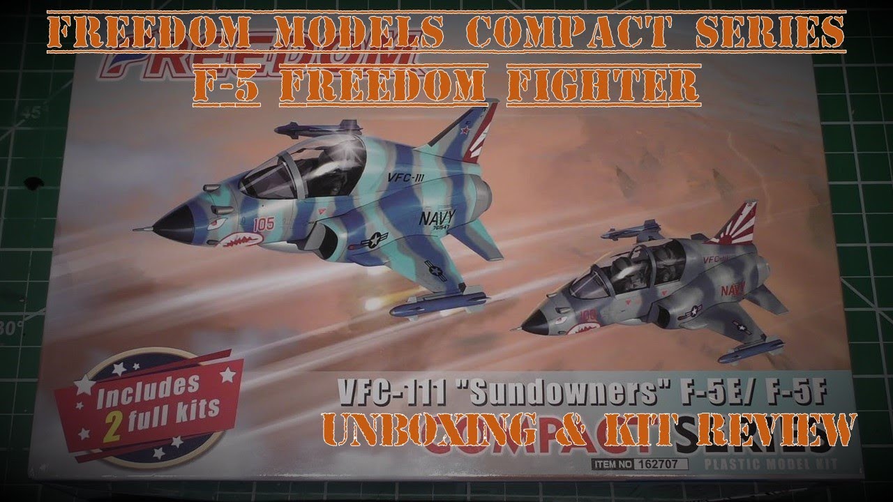Freedom Models Compact Series - VFC-111 F-5 Freedom Fighter Eggplane ...