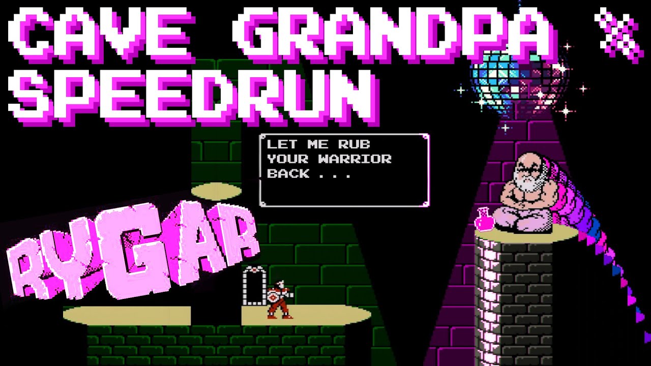 Rygar (NES) Speedrun for Cave Grandpa % - YouTube