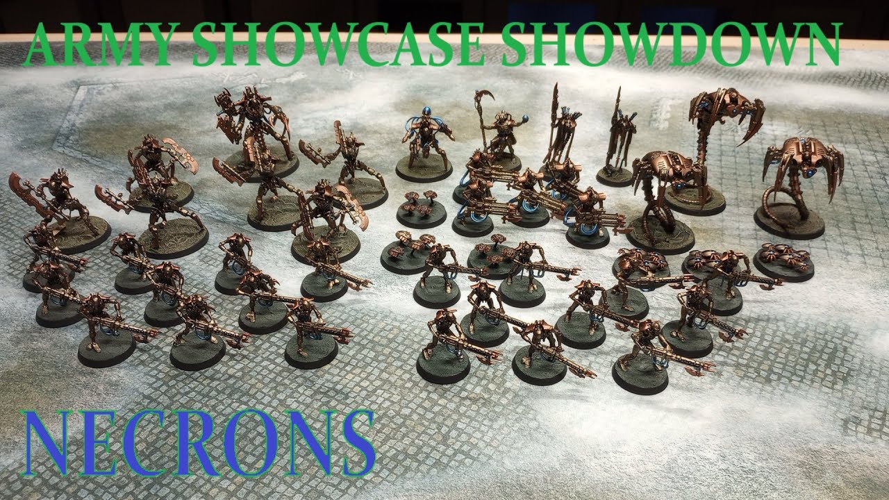 Army Showcase Showdown - Necrons - YouTube