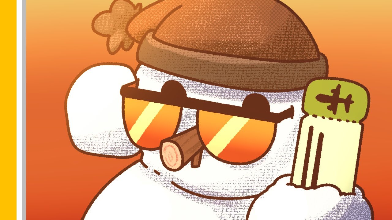 Snow Guy goes to Brazil. - YouTube