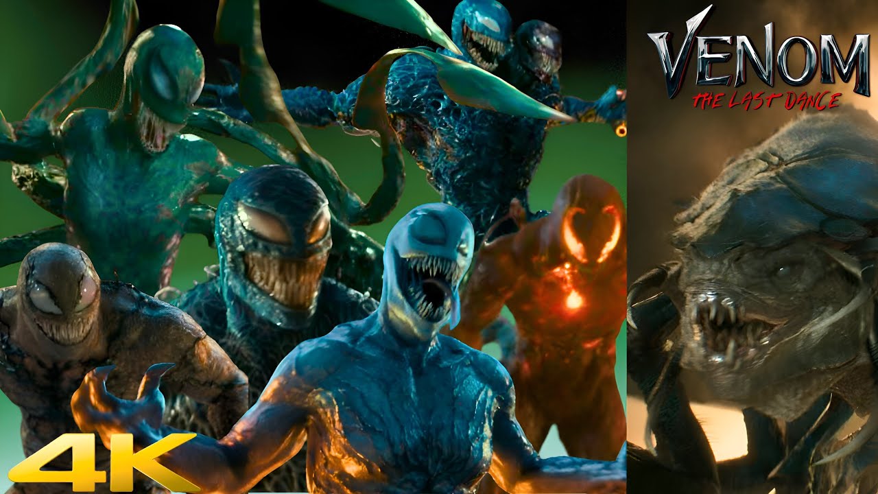 Venom the last dance - final fight scene | Venom vs Xenophage # ...