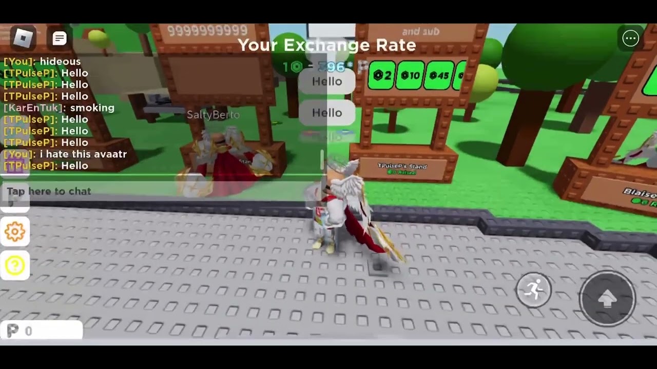 Saying Hello On Roblox Plz Wait (more than 20 times) - YouTube