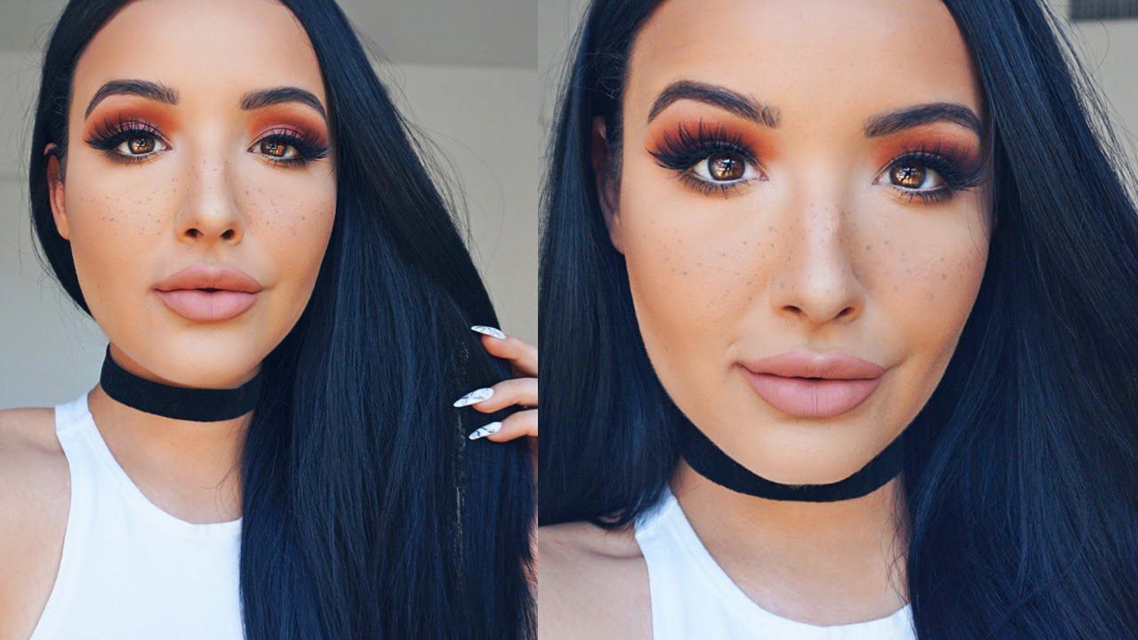 Faux Freckles + ABH Renaissance Palette Makeup Tutorial - YouTube