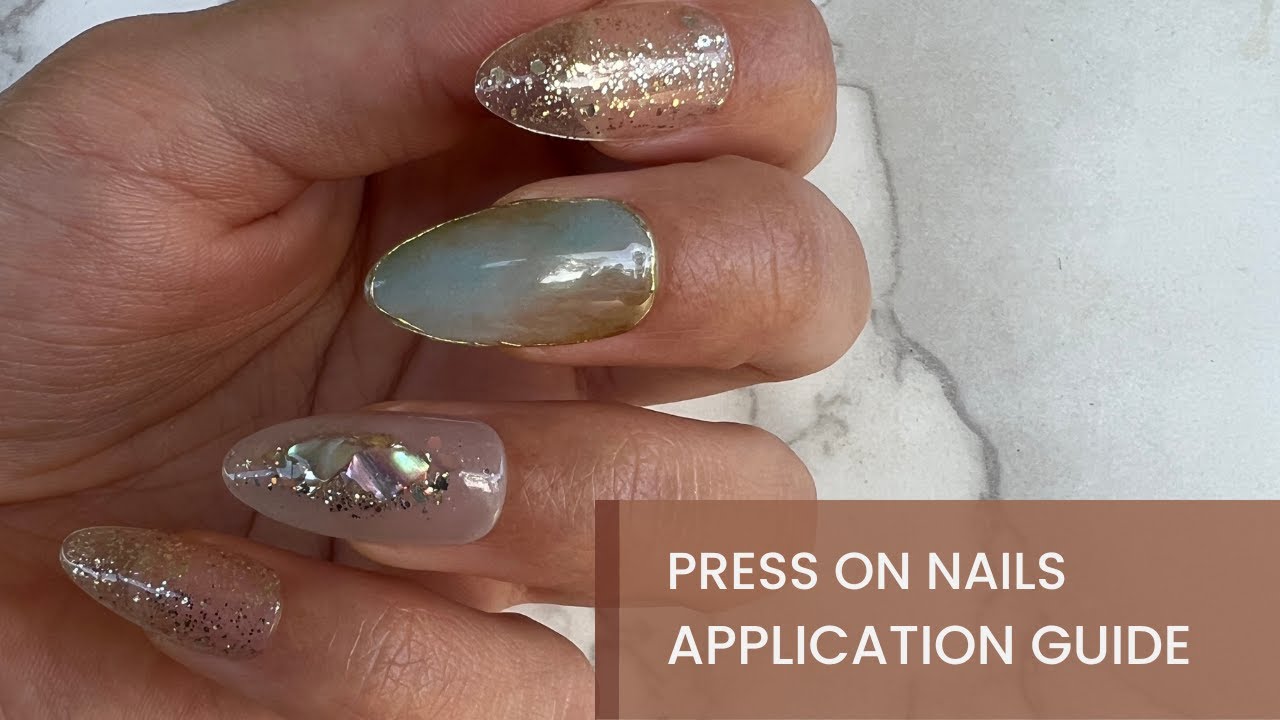 Press On Nails Application guide - YouTube