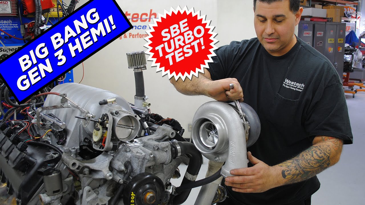 TURBO HEMI TEST-STOCK BOTTOM END!! - YouTube