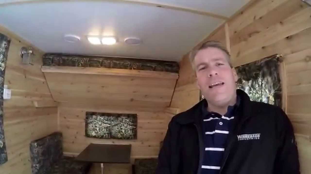 2015 Ice Castle "Sport Angler" 6.5' x 14' Fish House - YouTube