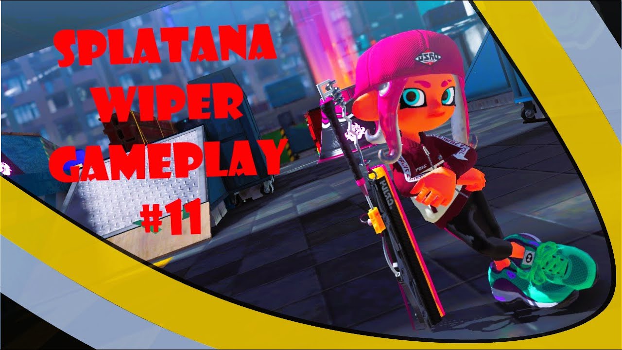 Splatana Wiper Gameplay #11 - Splatoon 3 | Anarchy Battle (RM) - YouTube