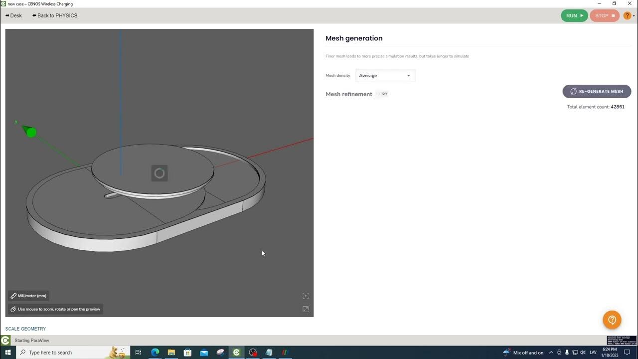 CENOS Wireless Charging simulation software walkthrough video - YouTube