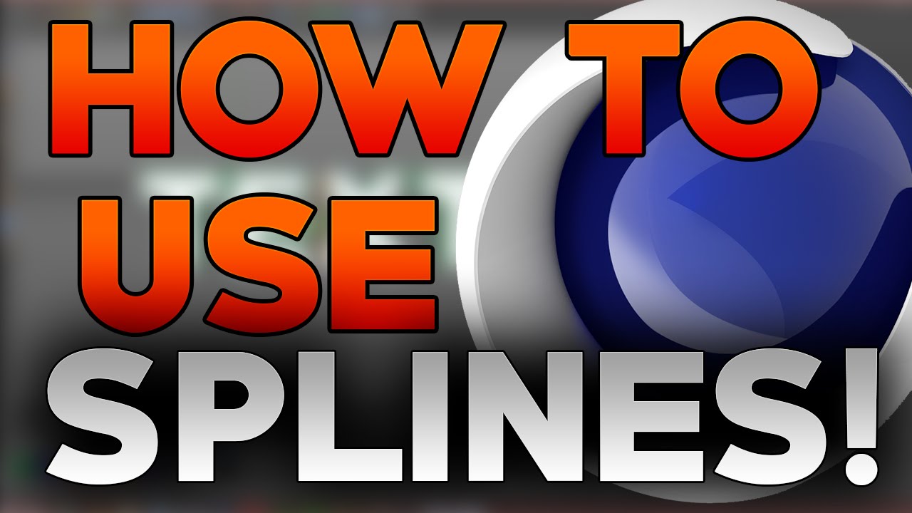 How To Make/Use/Keyframe Splines in C4D - Voice Tutorial - YouTube