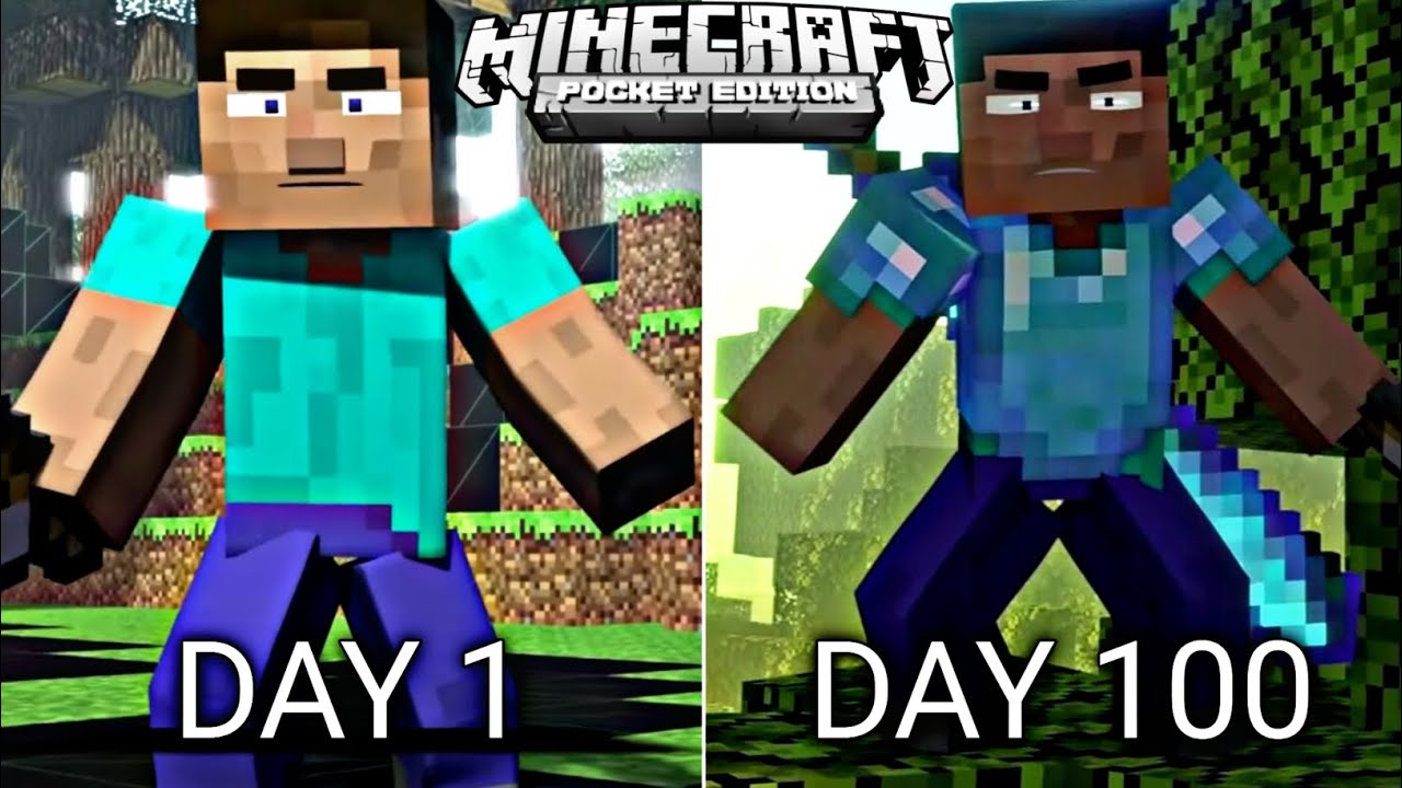 I Survived 100 Days in Minecraft Hardcore! - YouTube