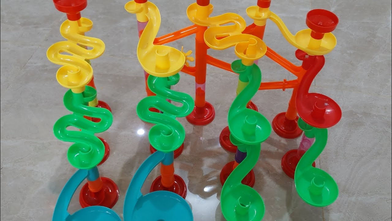 Marble Run Amazing colorful satisfying - YouTube