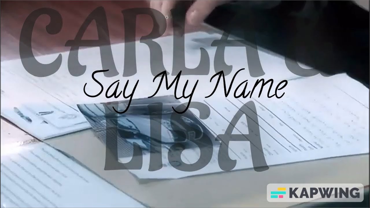 Carla & Lisa - Say my name - YouTube