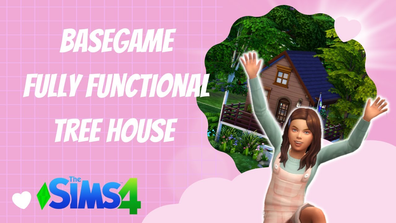 The Sims 4 | Tree House | Base Game | No CC - YouTube