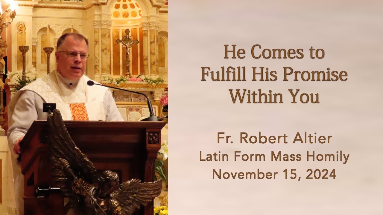 He Comes to Fulfill His Promise Within You - YouTube