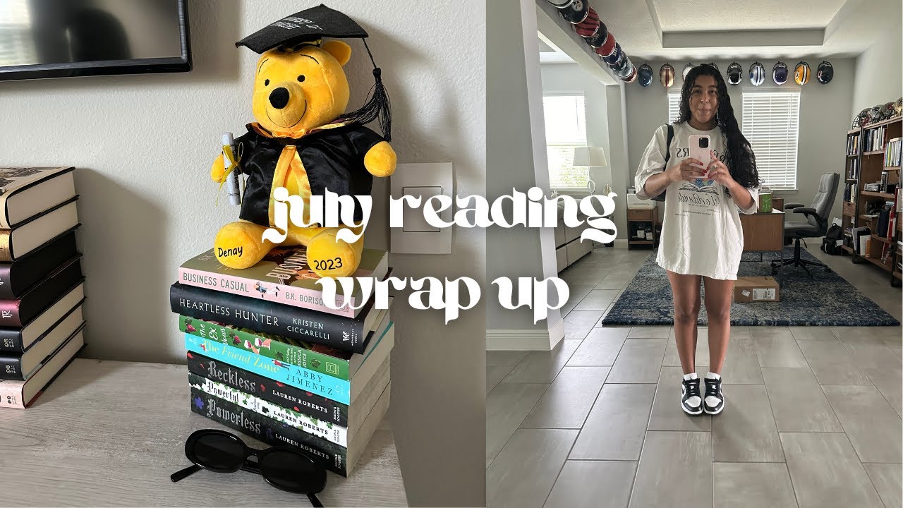 july reading wrap up - YouTube