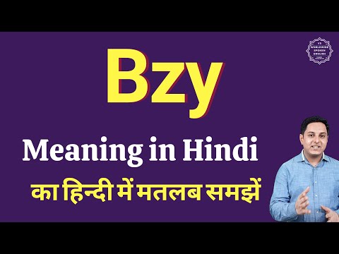 Bzy meaning in Hindi | Bzy ka matlab kya hota hai | Bzy full form