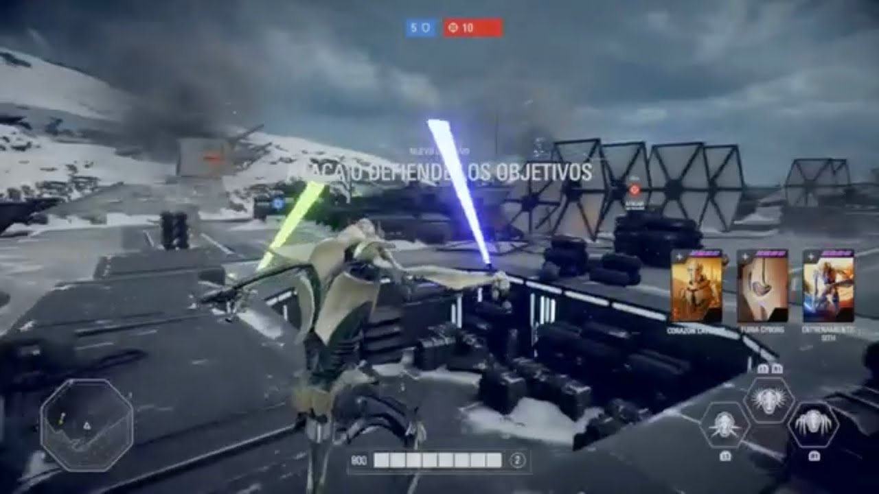 SW BTF II Is it possible change the trend? Grievous Gameplay. Heroes y ...