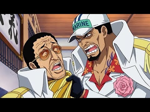 Akainu discovers that Kizaru helped Luffy in Egghead – One Piece - YouTube
