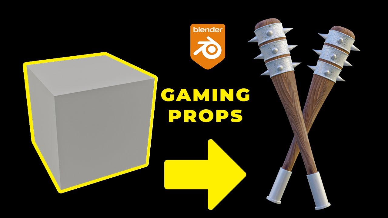 @BlenderOfficial Gaming Props Modeling in Blender 3.0 || Blender ...