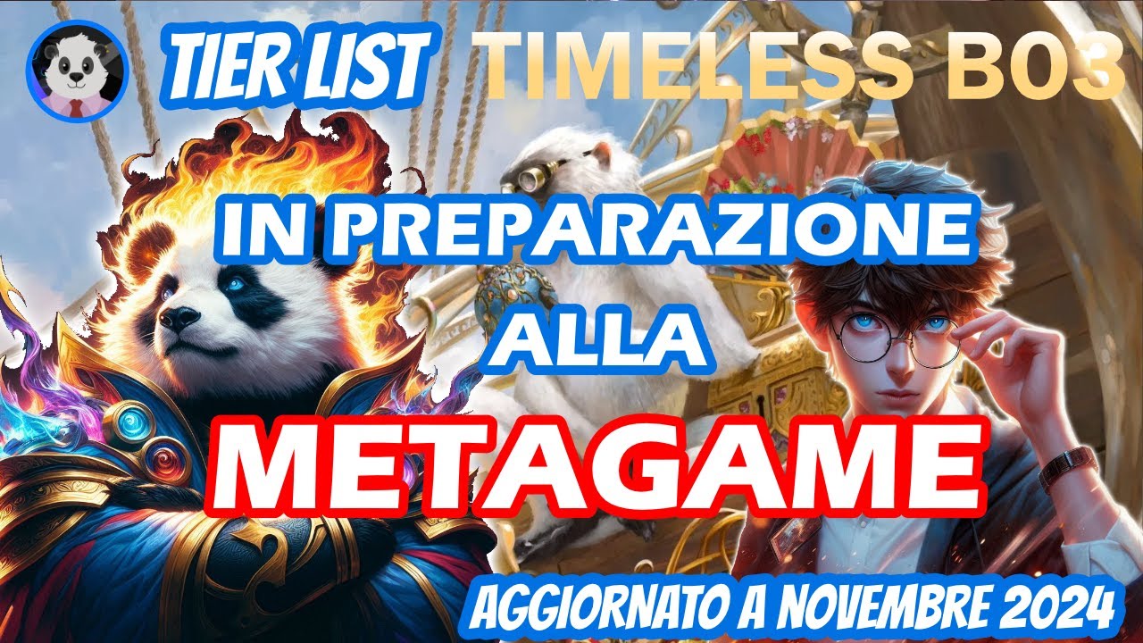 Tier List Timeless BO3 in previsione della Metagame! - YouTube