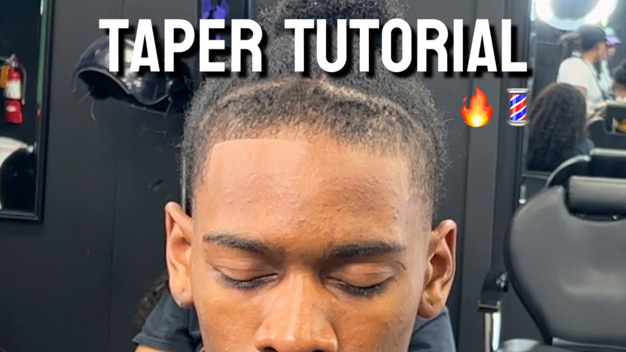 Step by step low taper tutorial | female barber edition 🔥💈(prod. by ...