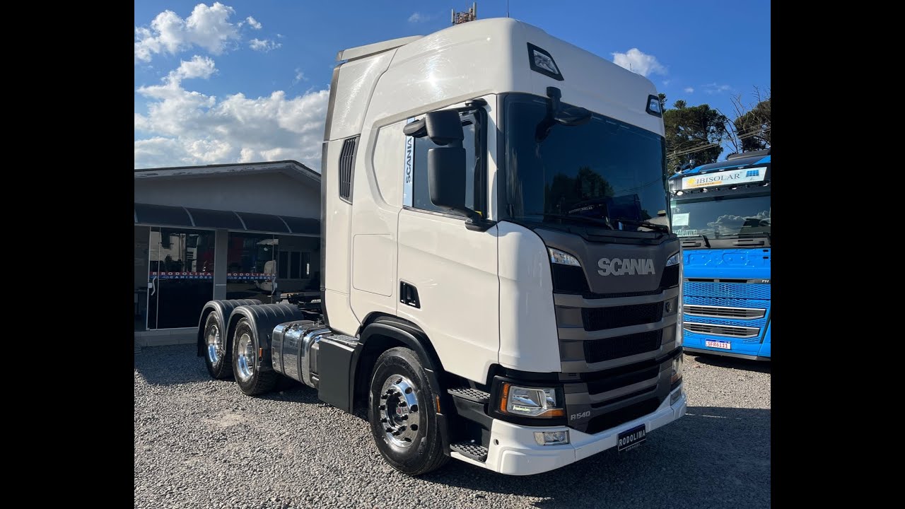 Scania R 540 6x4 Branco ano 2021/22 - YouTube