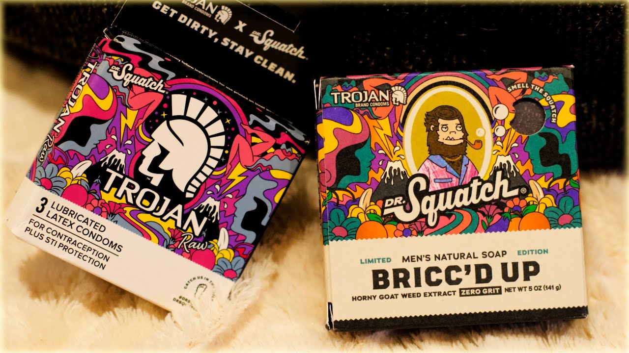 BRICC'D UP | Dr. Squatch | Trojan Soap Review - YouTube