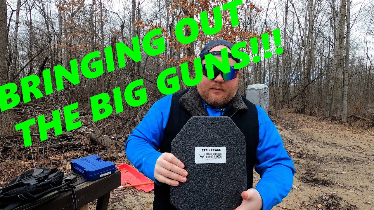 AR500 armor test 3 and homemade body armor!?! - YouTube