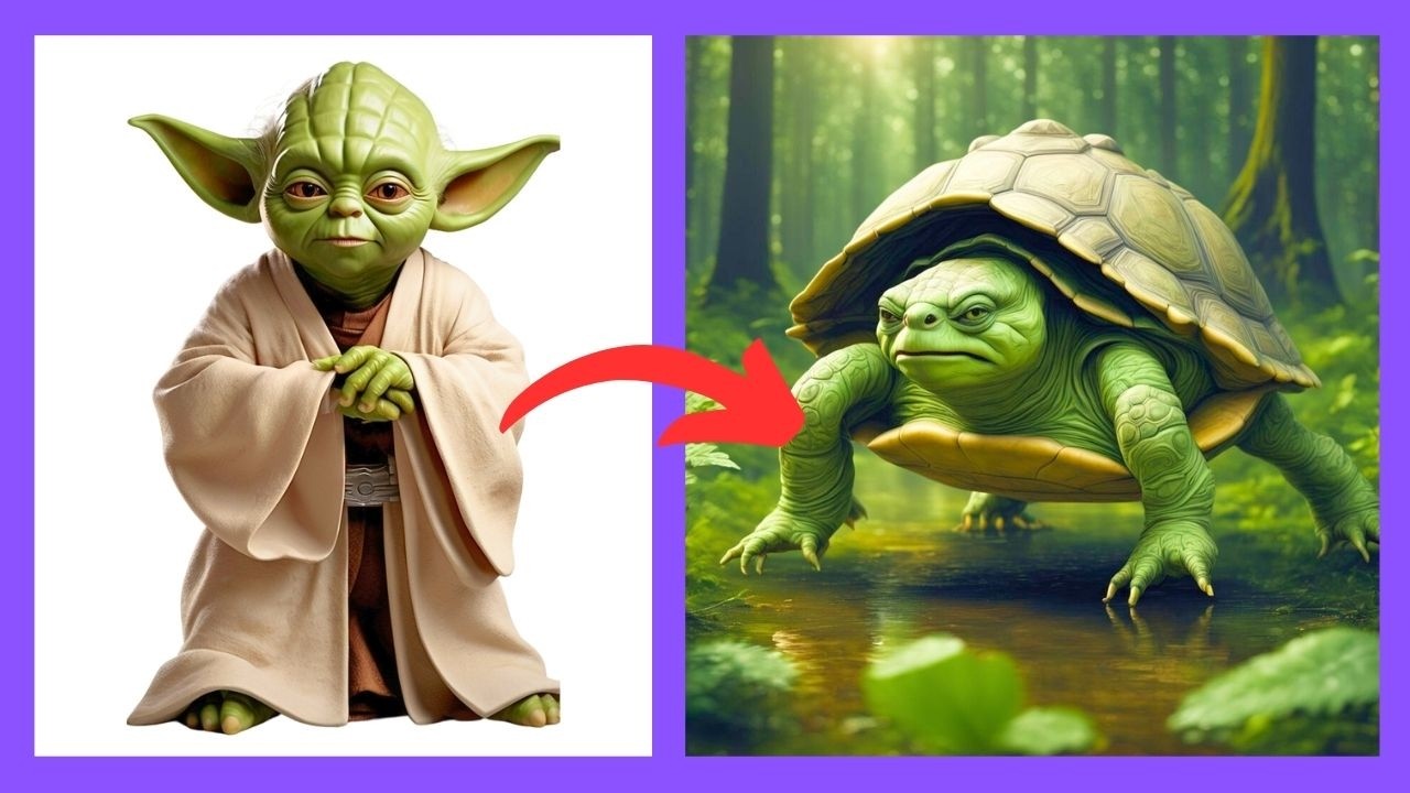 STAR WARS characters but in TURTLE form (ALL CHARACTERS) - YouTube