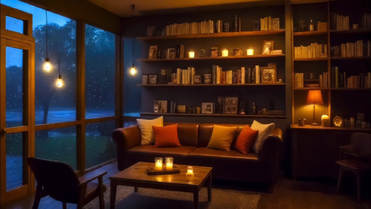 Cozy Autumn Ambiance | Warm Hearth & Nature Sounds - YouTube
