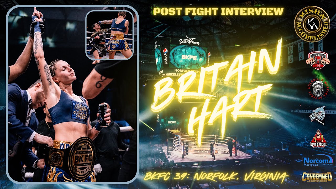 Britain Hart BKFC 39 Post Fight “I want the bigger opportunities, I ...