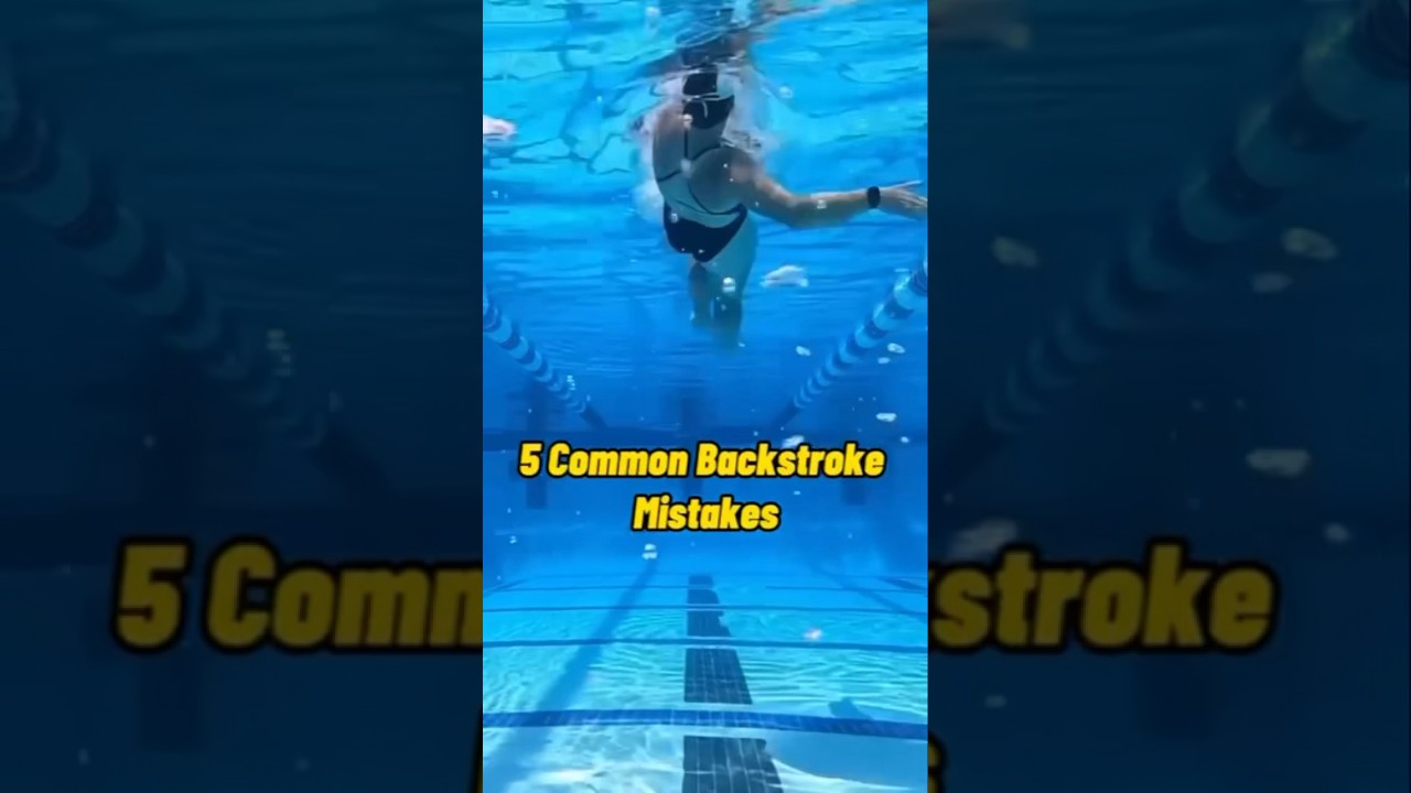 Exposing the TOP 5 common Backstroke mistakes you need to steer clear of.#SwimLikeAFish # ...