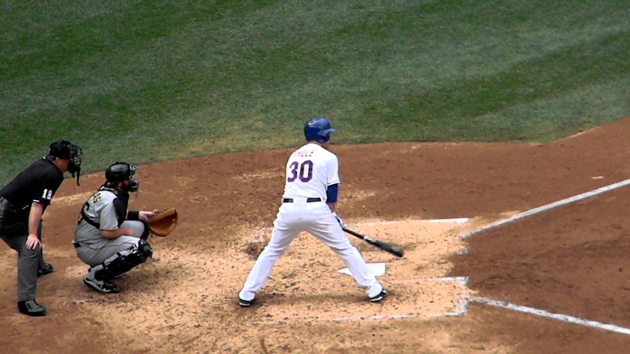 Mets Josh Thole Hitting Vs Pirates 9/27/12 HD - YouTube