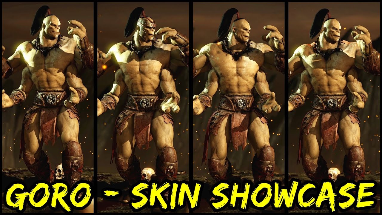 Goro - Skin Showcase - Mortal Kombat X - YouTube
