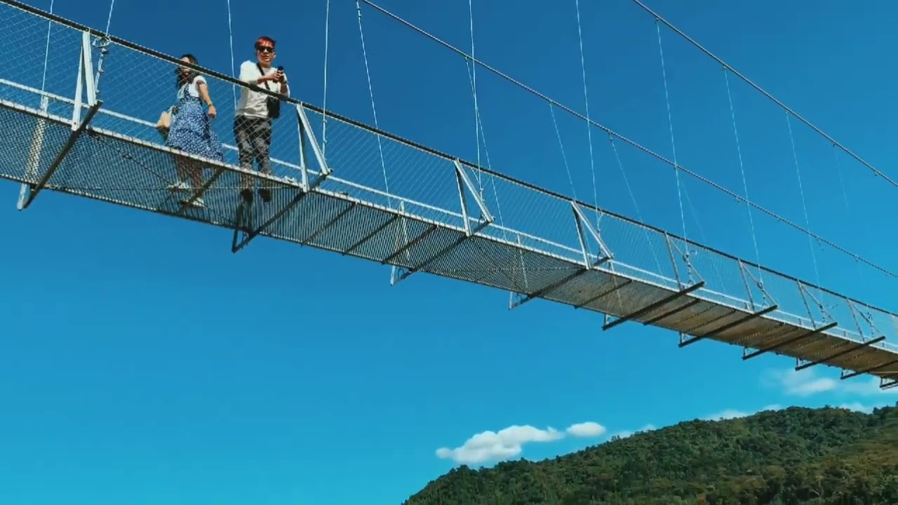 ONE OF THE LONGEST FOOTBRIDGE IN THE PHILIPPINES||SABNANGAN FOOTBRIDGE ...