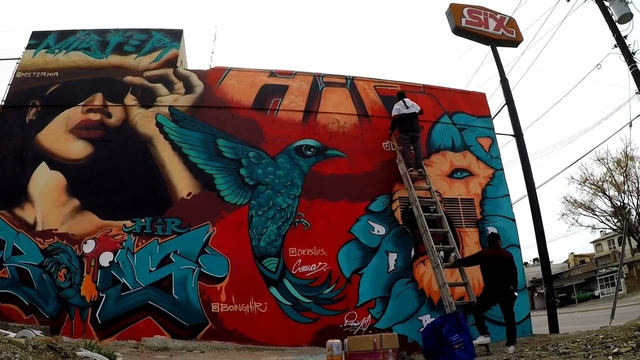 Hir 1st Production 2022 [ mister - boing - cuevas - debor ] #graffiti # ...