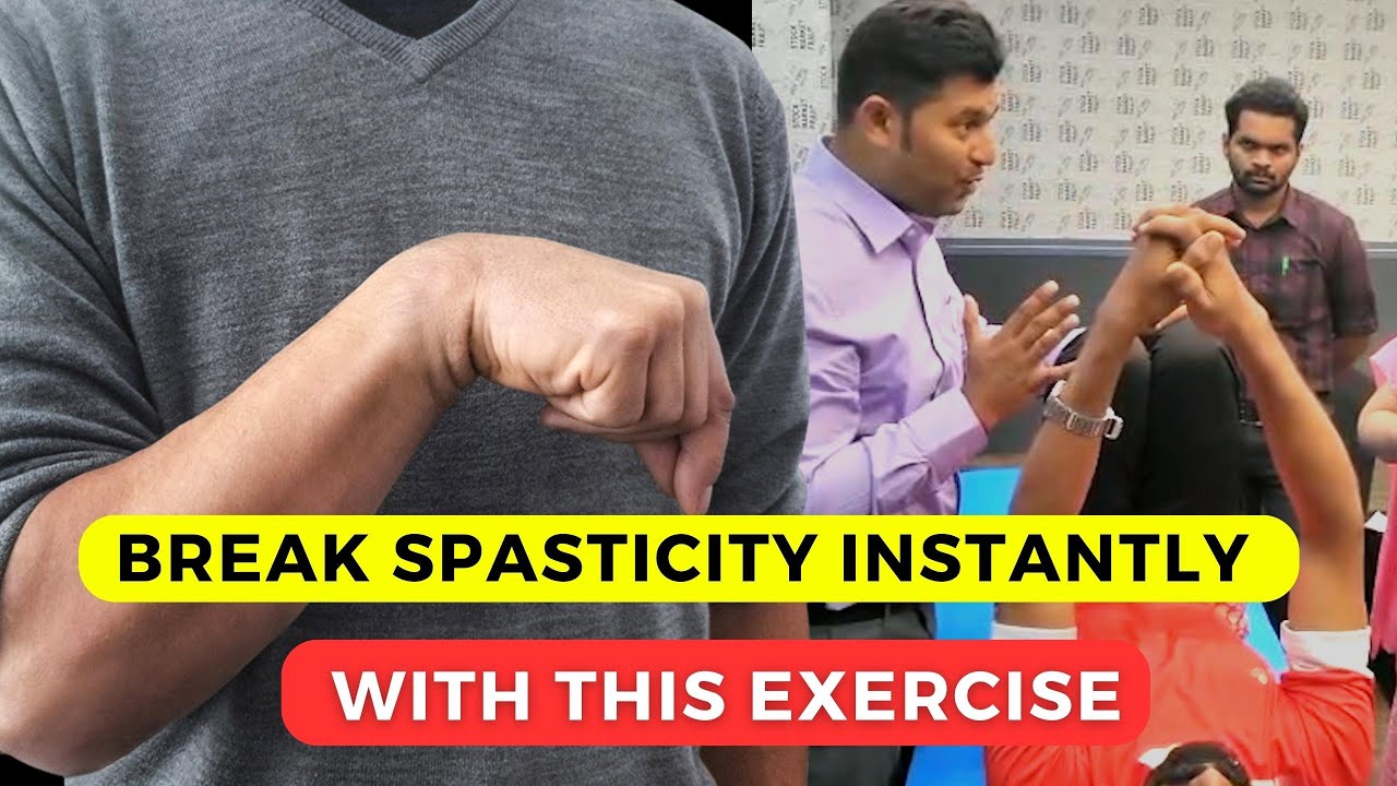 Simple Exercise to break Spasticity in Stroke Patients. - YouTube