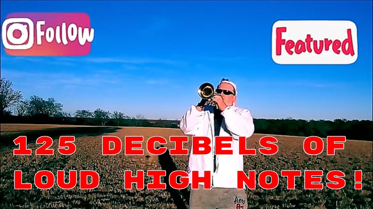 125 decibels of Extremely LOUD Happy Holiday Trumpet High Notes turn ...