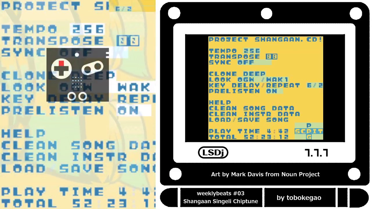 [LSDj] Shangaan Singeli Chiptune (tobokegao weekly live stream) - YouTube