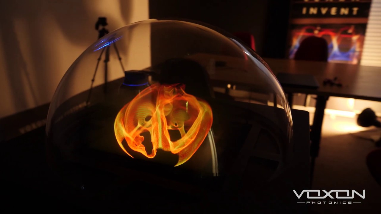 Voxon VX1 Volumetric Display Being Used in Cardiology - YouTube