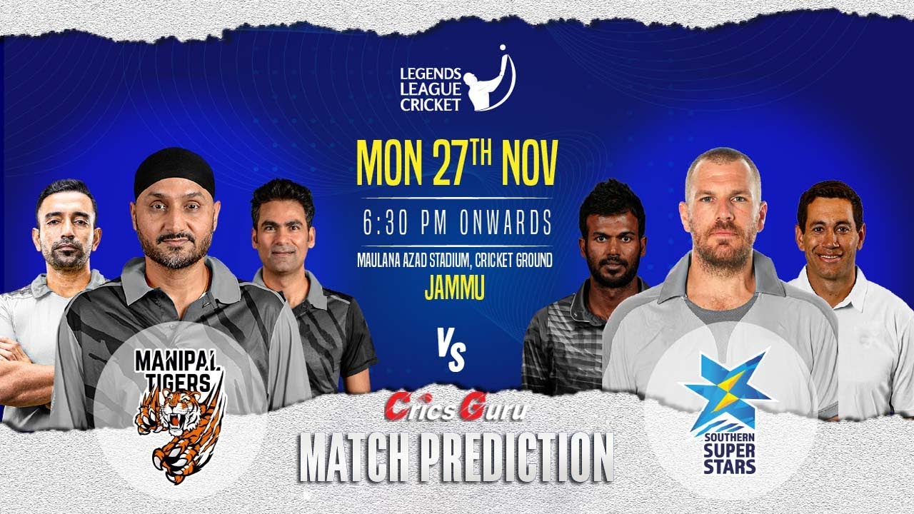 Jammu MA Stadium T20 International Match || Legend League Cricket 2023 ...