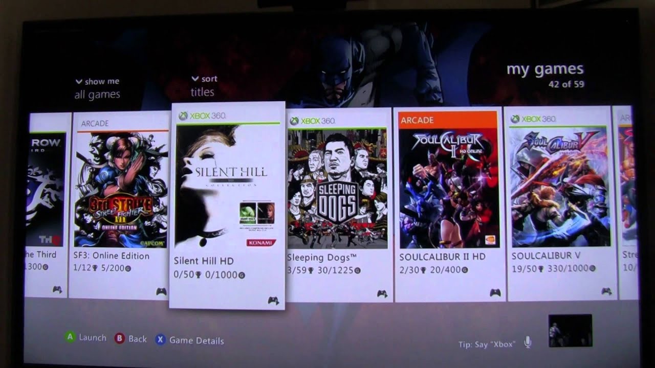 My Xbox Live Library - YouTube