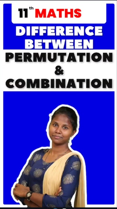 Permutation & Combination in Chapter 4 11th Maths | Quarterly important ...
