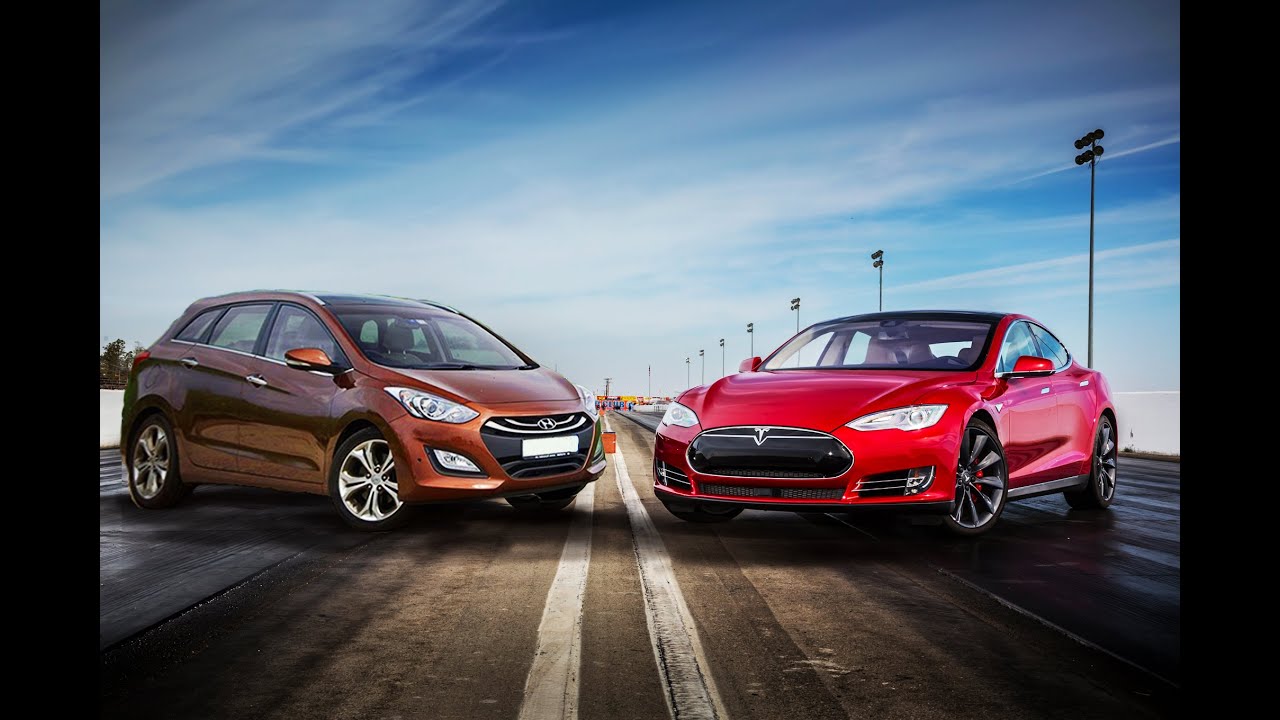 Tesla vs Diesel Range comparison - YouTube