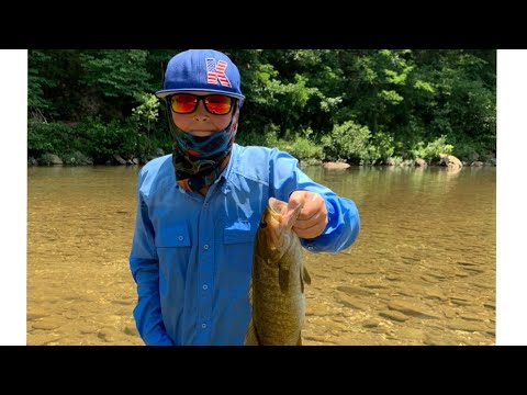 Epic Day Smallmouth Bass Fishing On The Buffalo National River - YouTube