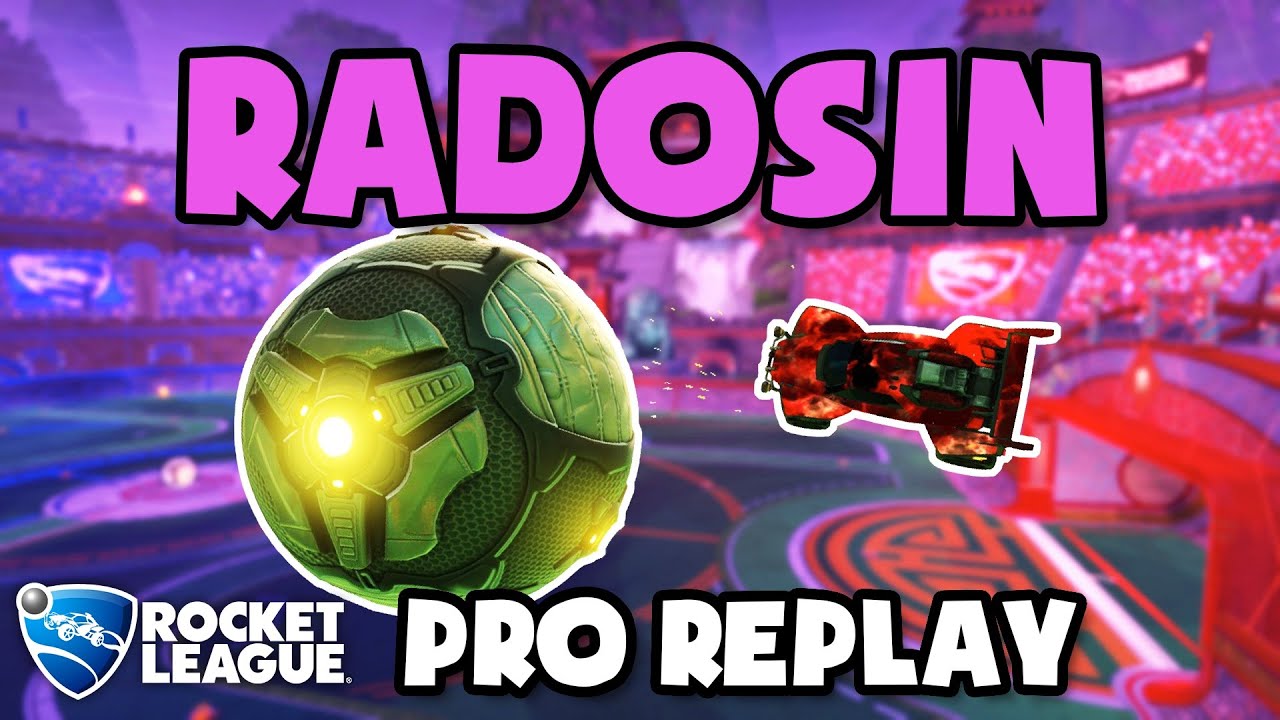 Radosin Pro Ranked 2v2 POV #4 - Rocket League Replays - YouTube