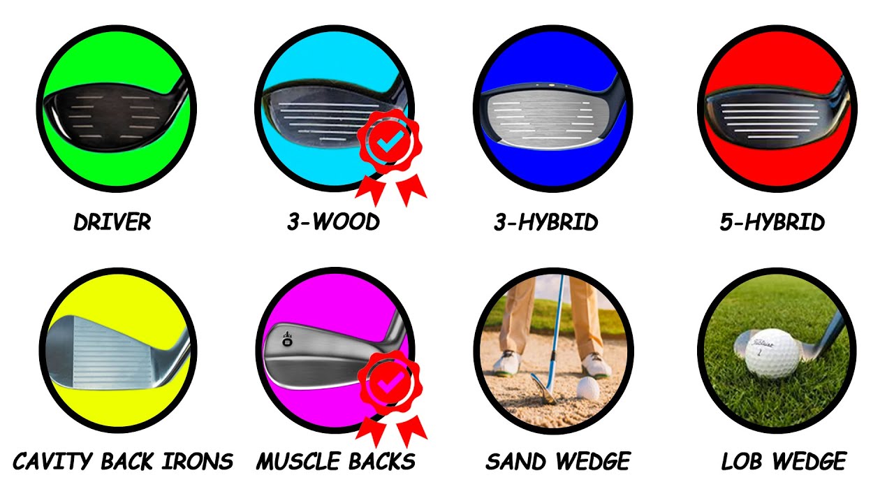 Every GOLF CLUB's Use [for Beginners] Explained in 9 minutes - YouTube