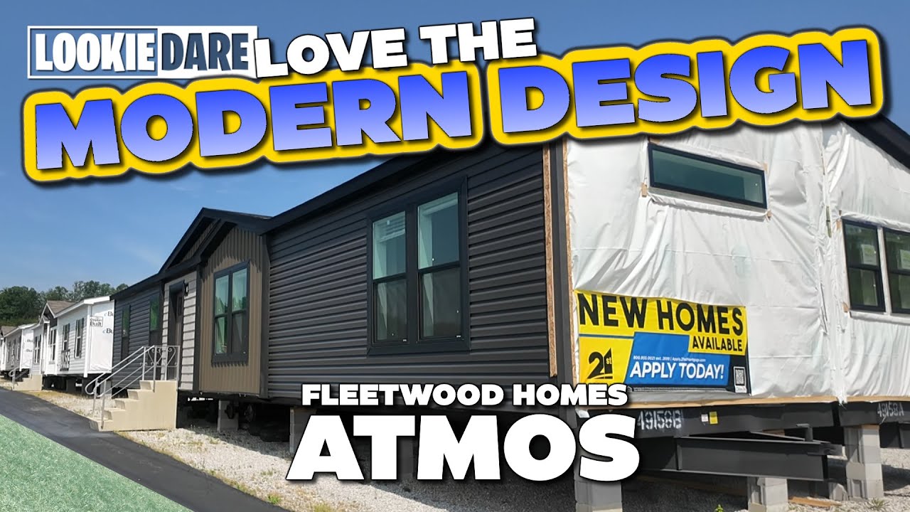 Modern Design ️‍🔥 Fleetwood Homes Atmos - Red Rock Home Center London Kentucky - YouTube