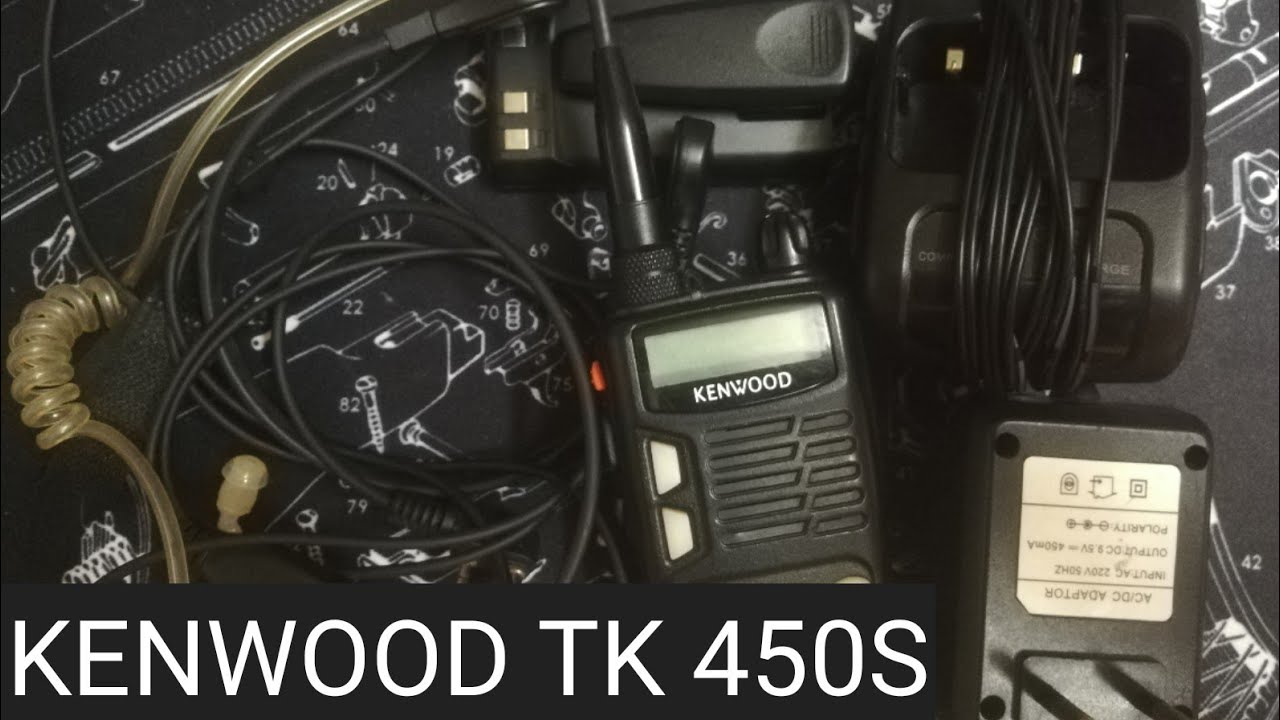 Мини обзор Kenwood TK450S - YouTube