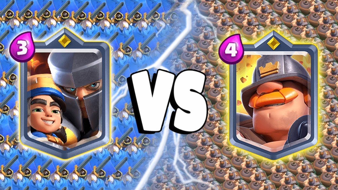 LITTLE PRINCE Vs MIGHTY MINER - Clash Royale Battle - YouTube